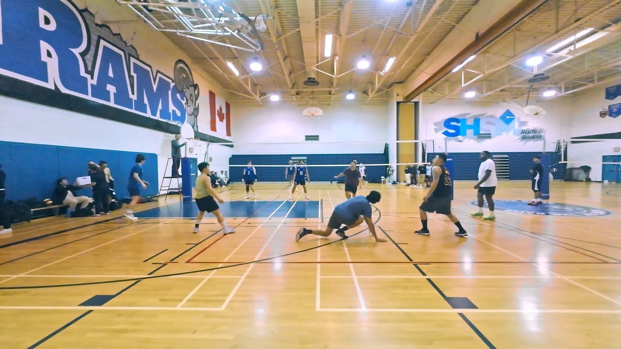 The Hive Volleyball Men's Tournament Playoffs Finals Set 1 @Ajax High ...