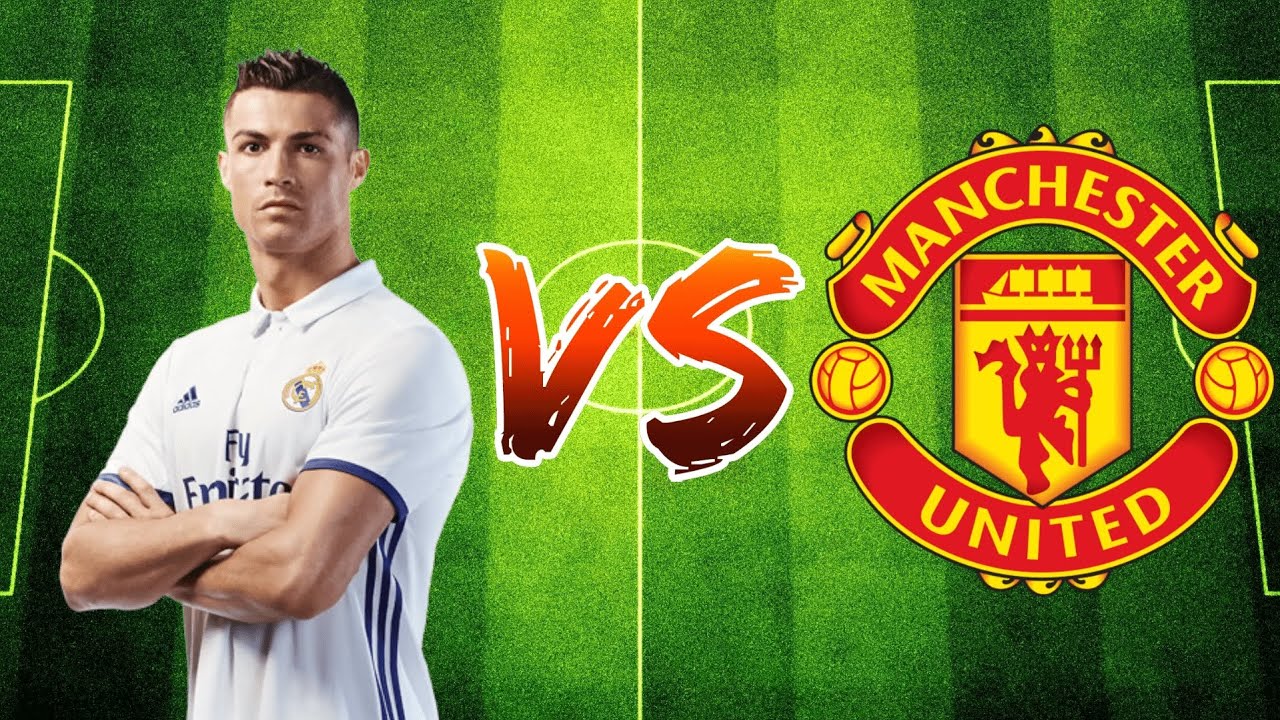 Real Madrid Ronaldo VS 🔥 Manchester United 💪 - YouTube