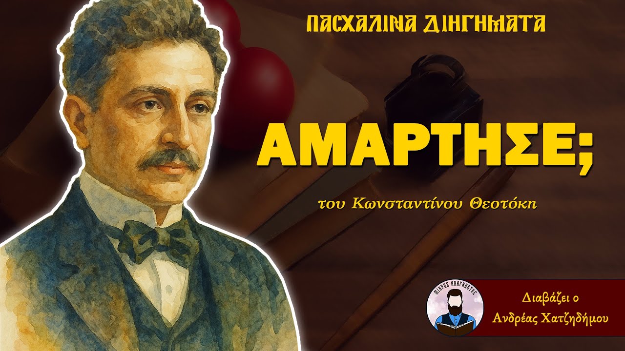 Αμάρτησε; - Κωνσταντίνος Θεοτόκης | Ο Ανδρέας Διαβάζει Πασχαλινά ...