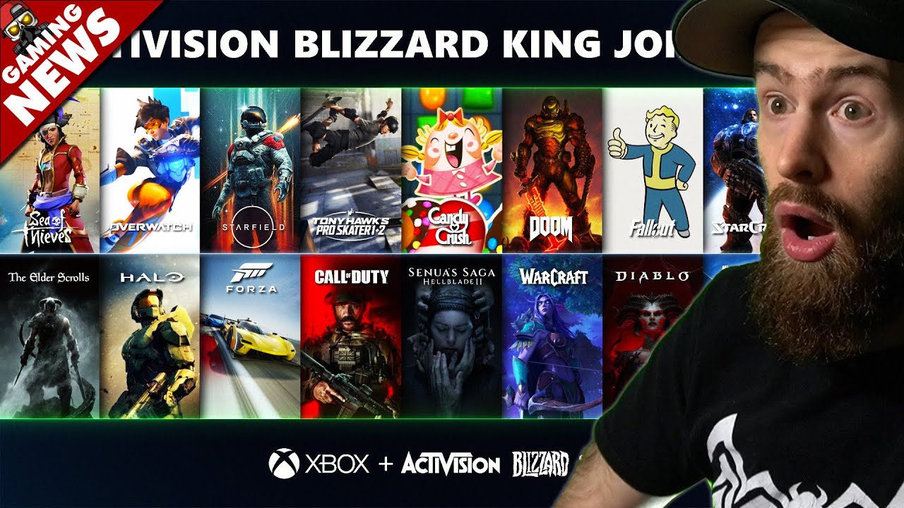 Activision Blizzard King OFFICIALLY Joins Xbox! - YouTube