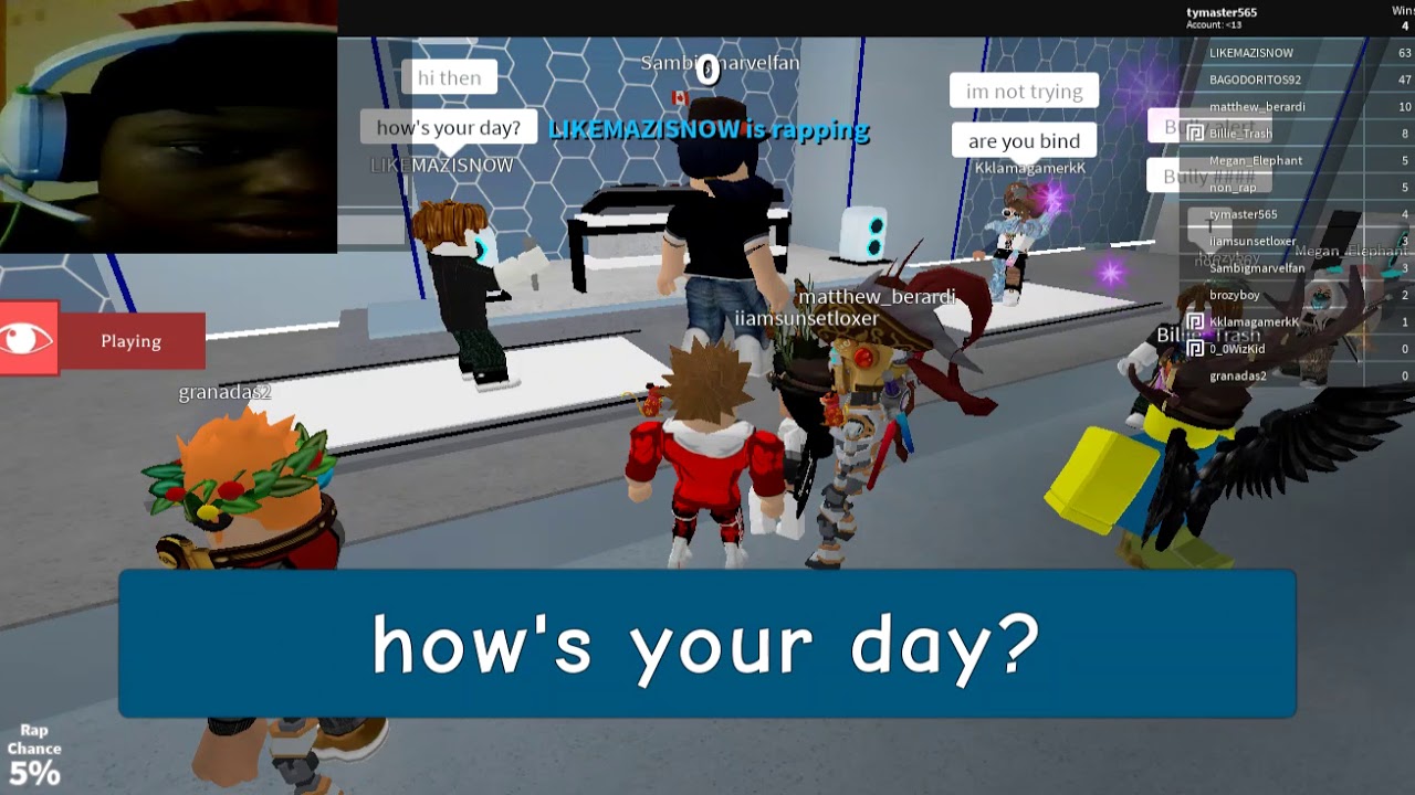 playing auto rap battles - YouTube
