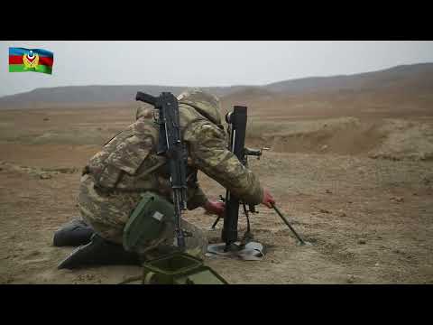 Minaatan bölmələri ilə təlim atış çalışmaları yerinə yetirilib