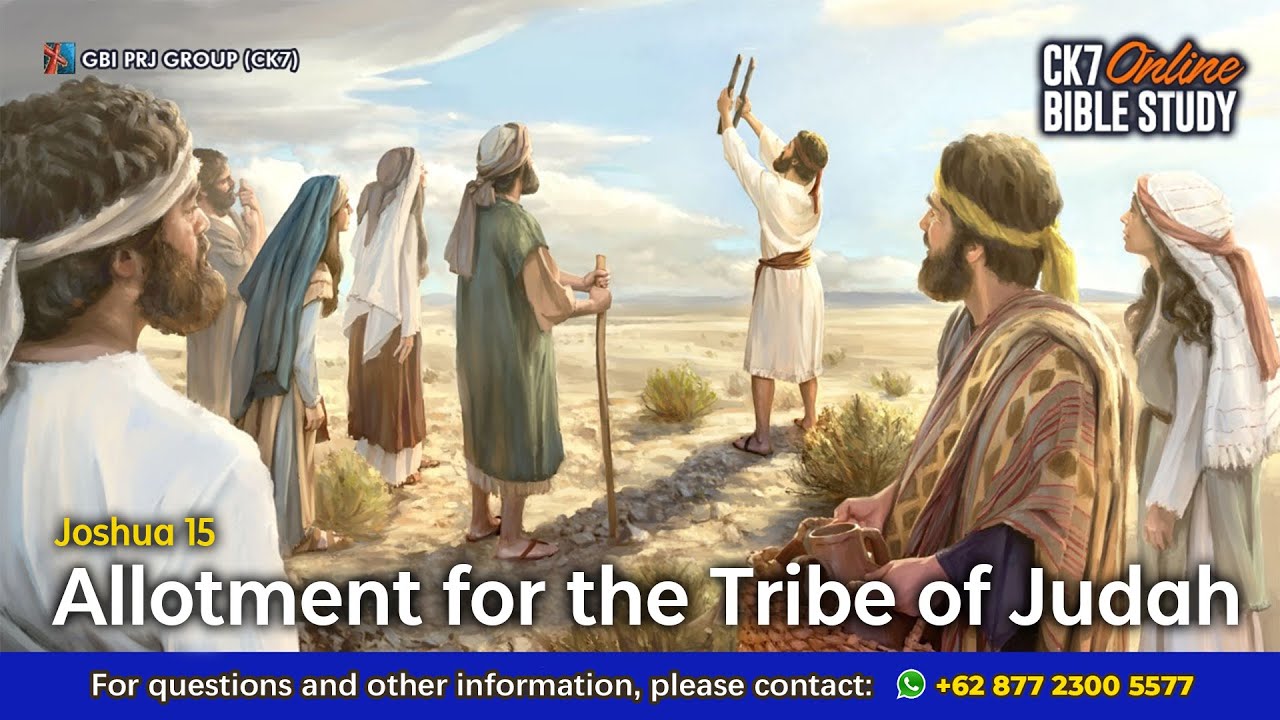 Bible Study Joshua 15 - YouTube