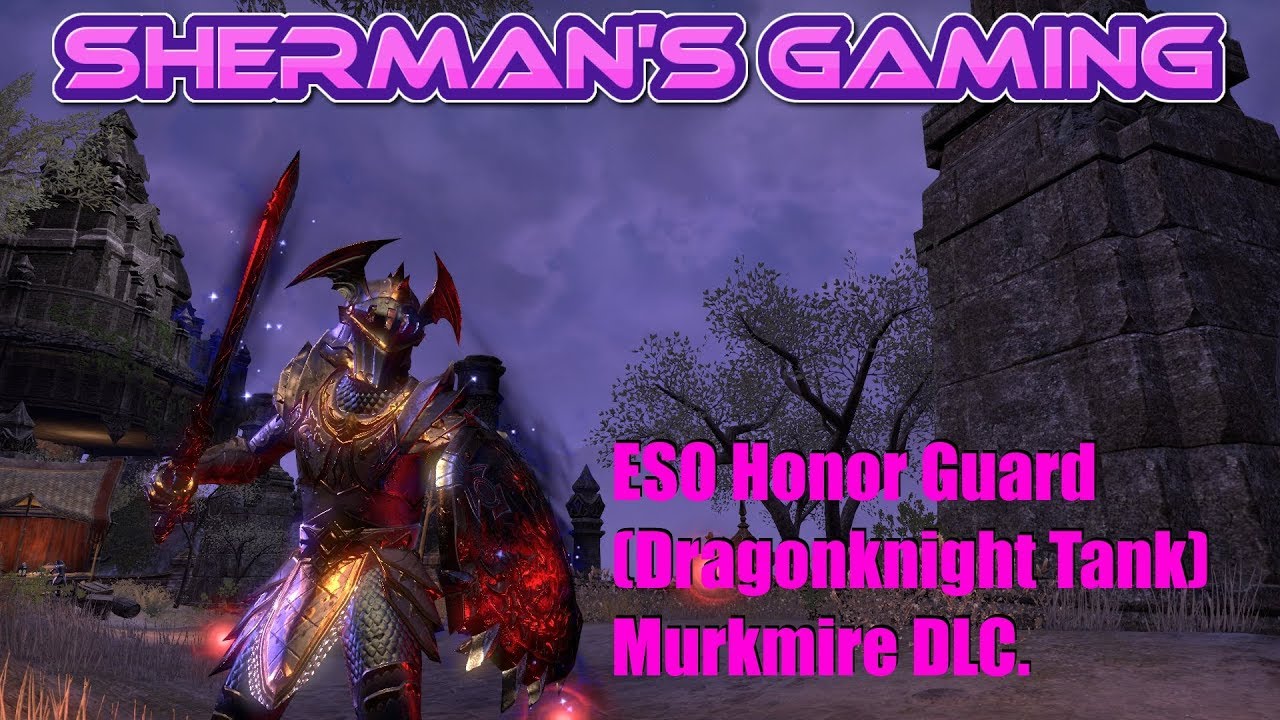 ESO Honor Guard (Dragonknight Tank) Murkmire DLC. - YouTube