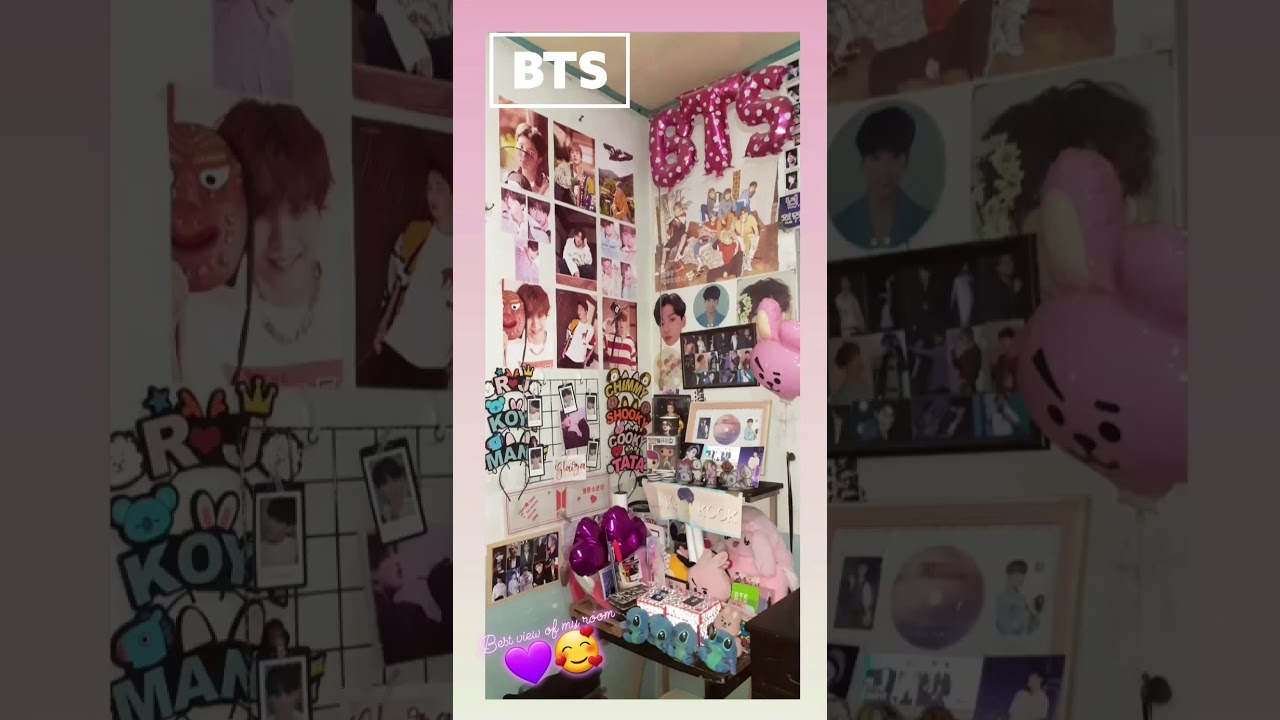BEST VIEW OF MY ROOM (BTS/BT21) - YouTube