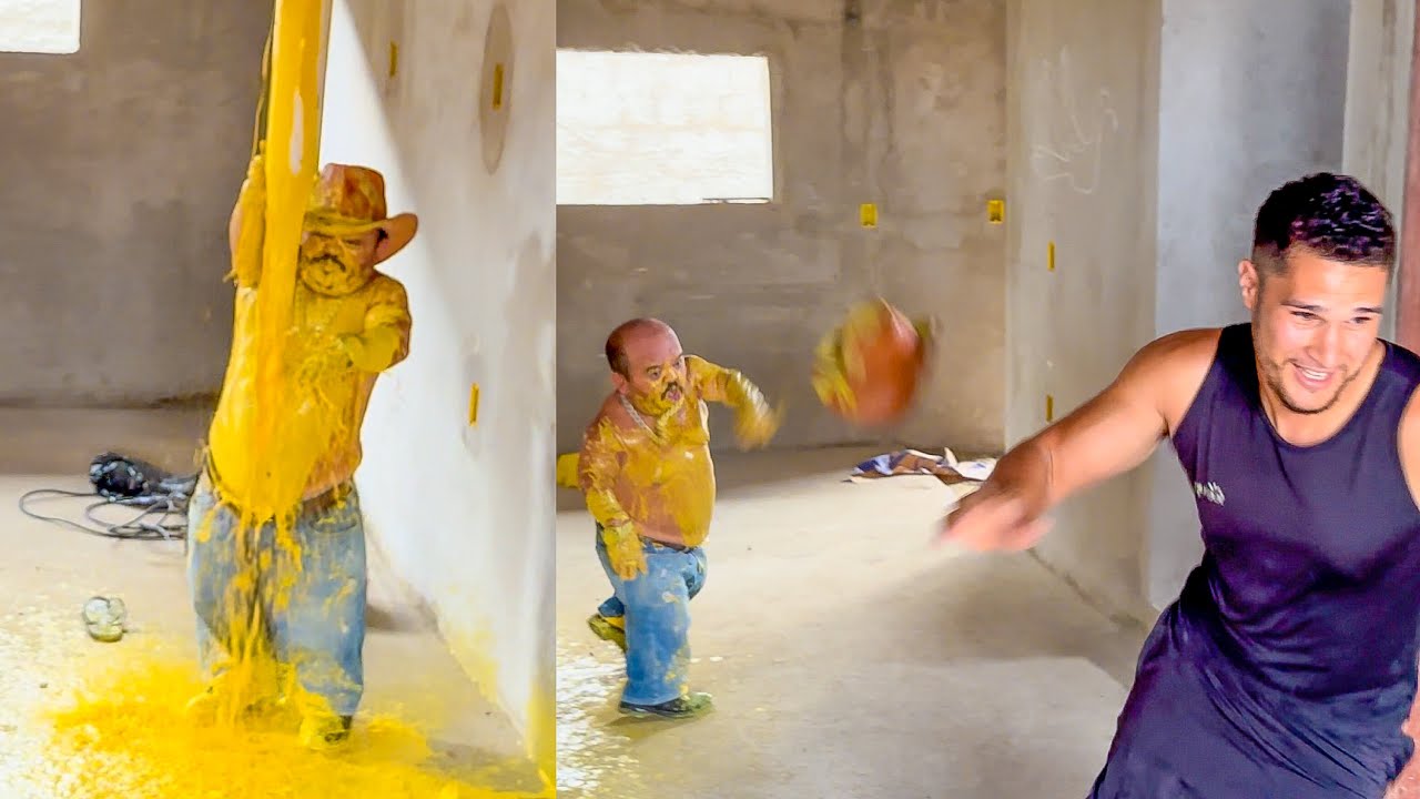 LEÔNCIO TROLA PILILIU COM BANHO DE TINTA AMARELA | PILILIU DA RESENHA ...