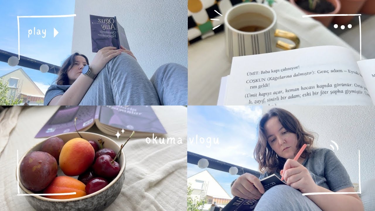 okuma vlogu 📖 | Oyunlarla Yaşayanlar & Billur Örüntüler - YouTube