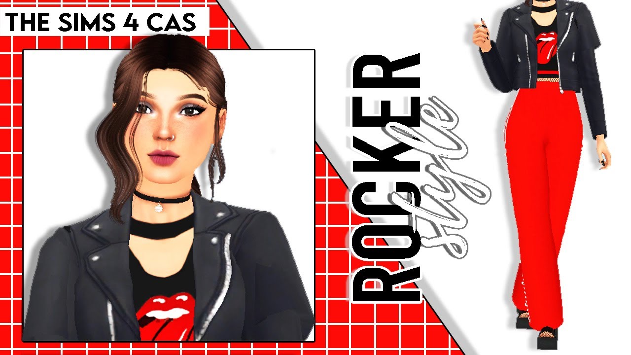 ♦ROCKER STYLE + CC♦ l ♡FT TEAM SIMS 4♡ l CREAR UN SIM l BY FRANK´S ...