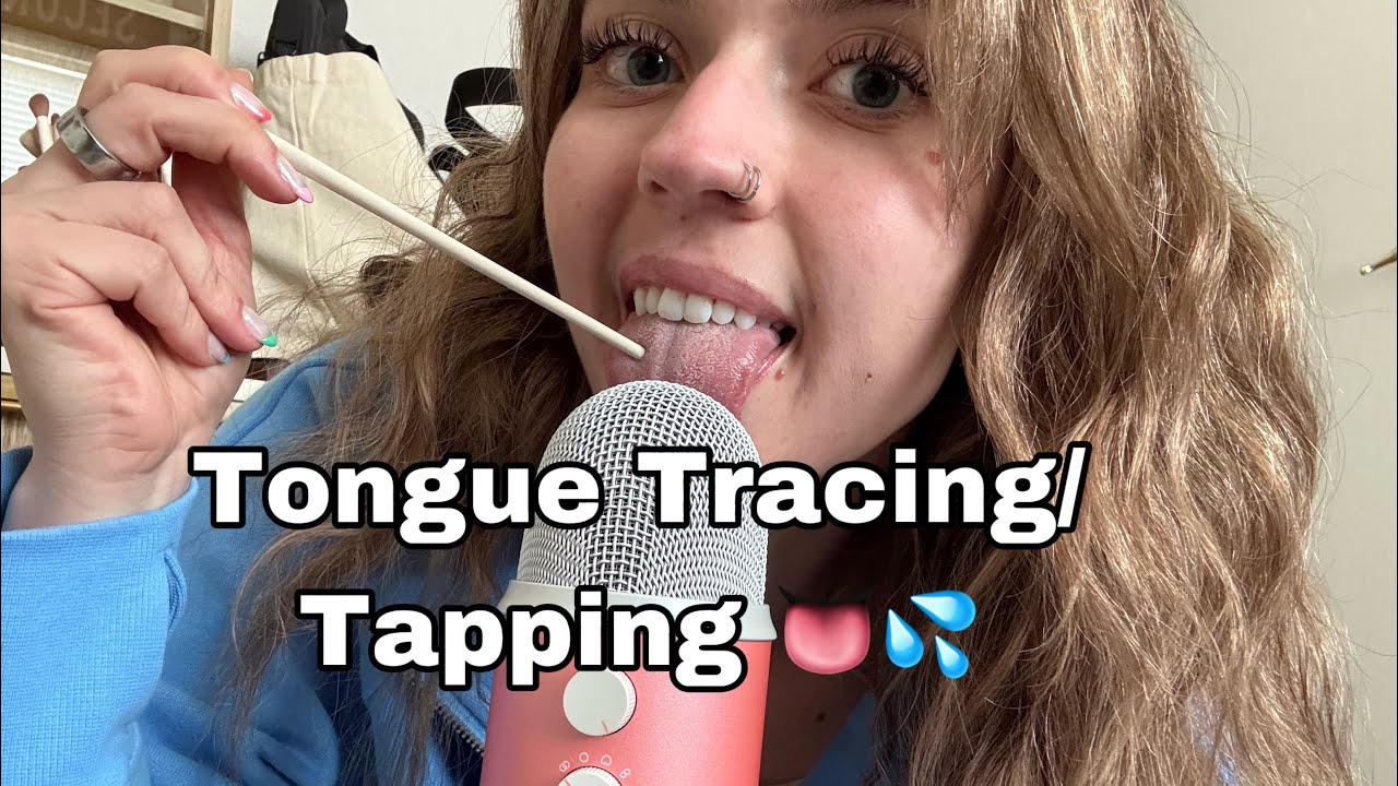 ASMR| 30 Mins of Tongue Tracing, Swirling, Tapping, Mic Licking & More ...