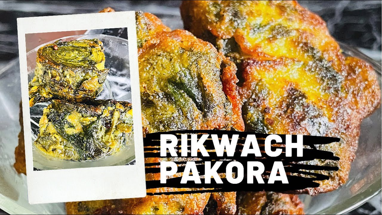 Rikwach Pakora| अर्बी के पकोड़े| Colocasia leaf rolls|@purevegkitchen92 ...