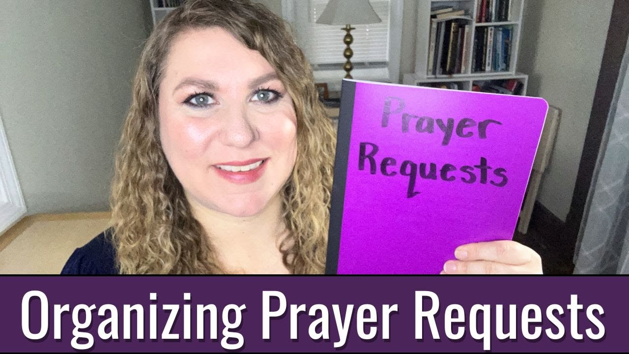 How to Create a Prayer Request Notebook (Organize Your Prayer Life ...