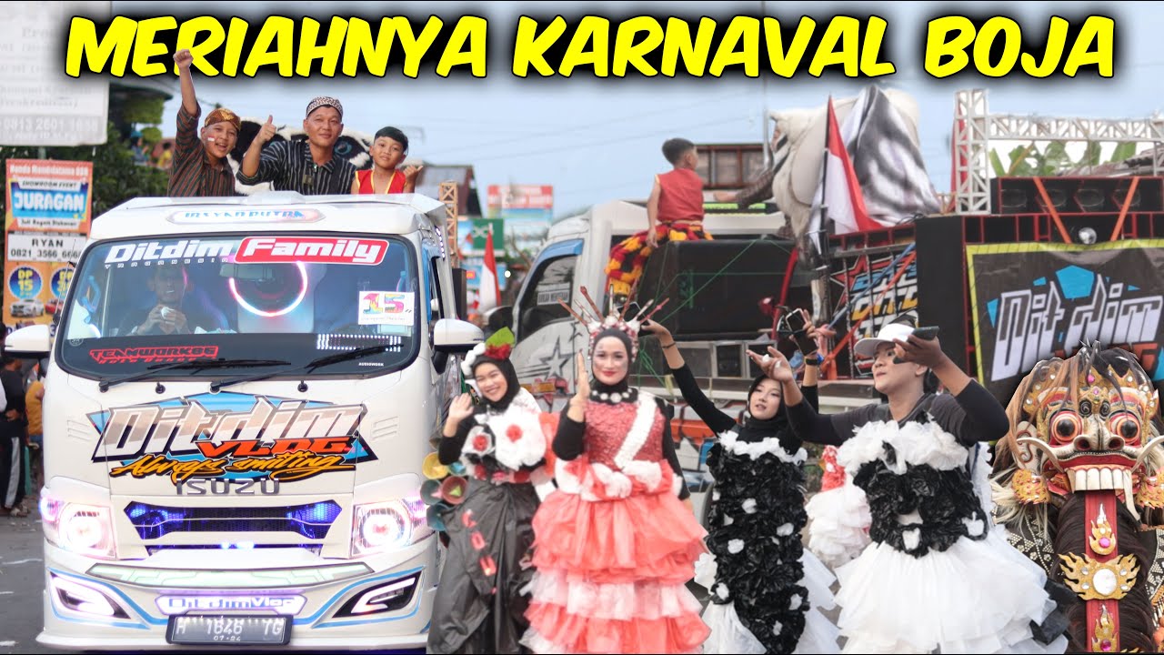 DITDIM IKUT MERAMAIKAN ACARA KARNAVAL BOJA KENDAL!! FULL MERIAH SAMPAI ...