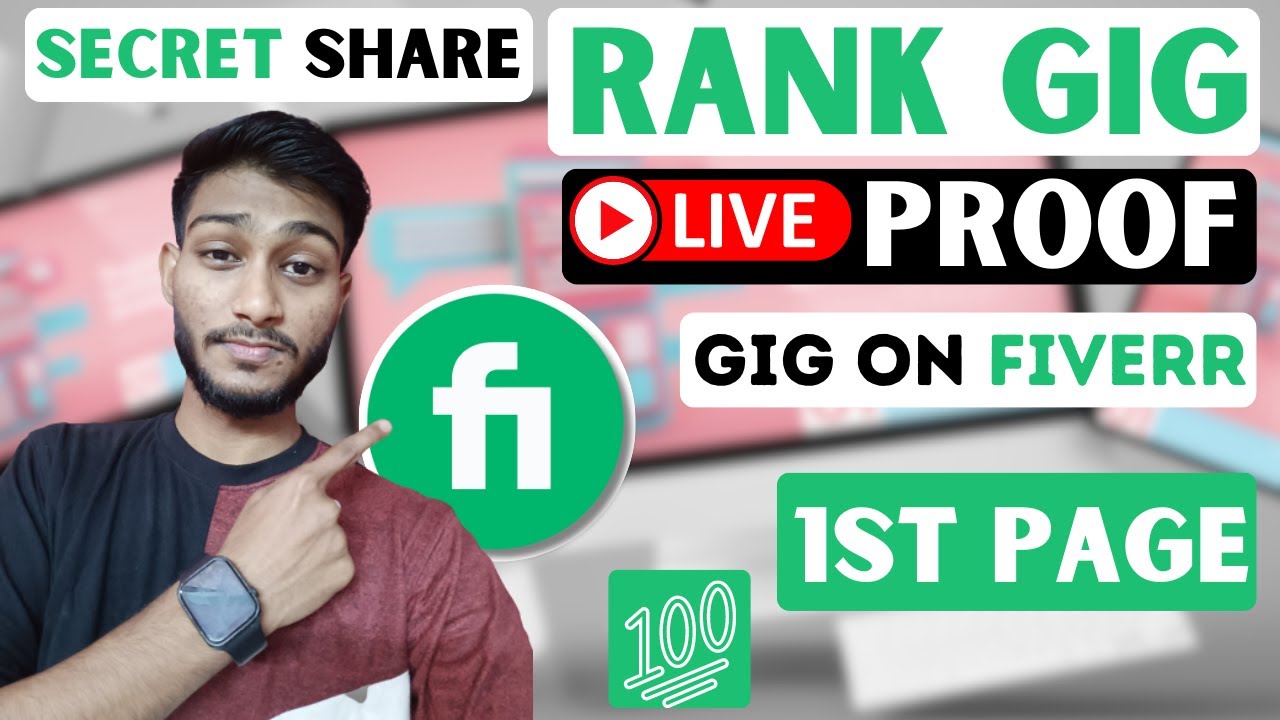 How To Rank Your Gig on 1st Page of Fiverr 2023 | Get Your 1st Order On ...