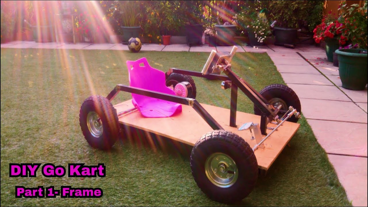 DIY Electric Go Kart Build Part 1- Frame - YouTube
