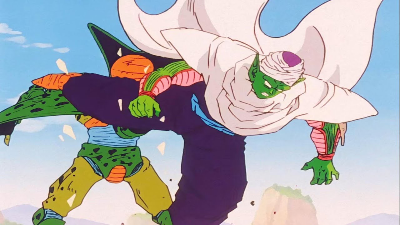 Piccolo Spin Kicks Cell - YouTube