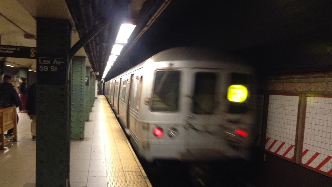 BMT Subway: Brooklyn & Queens Bound R46, R68/A & R160 (N) (R) (W ...