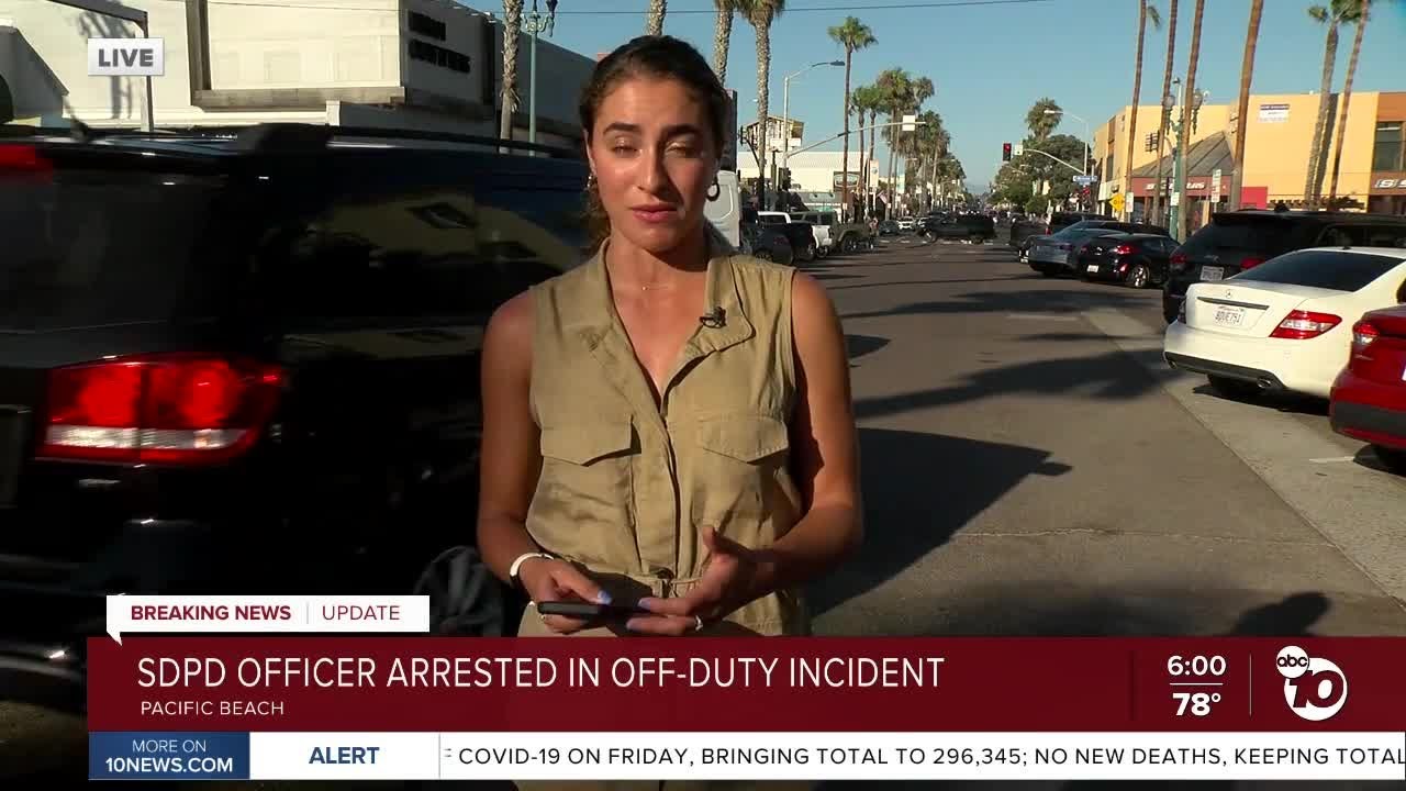SDPD Officer Arrested - YouTube