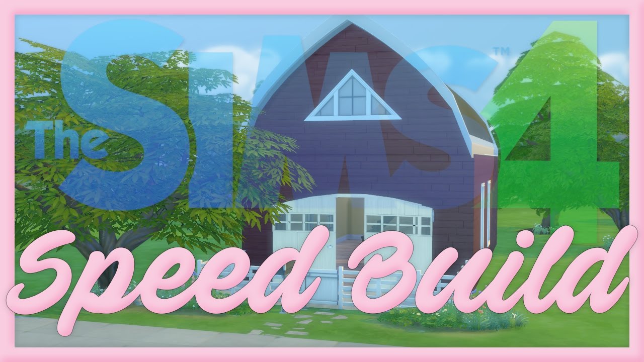 Sims 4 | Barndominium | Speed Build - YouTube