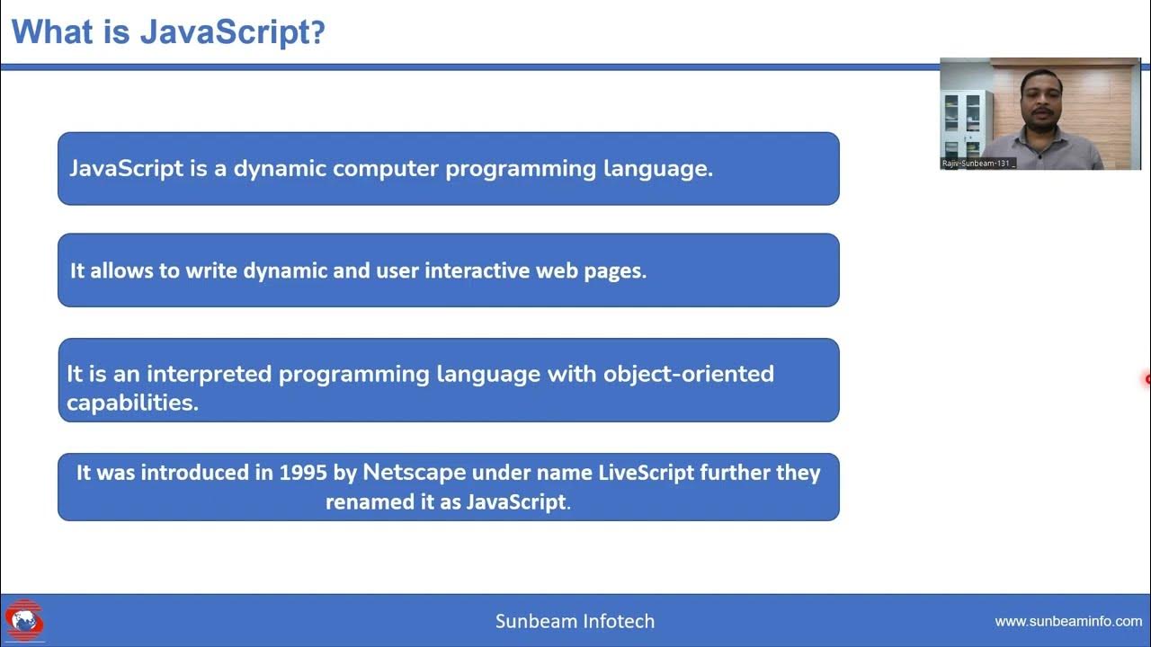 Brief introduction about JavaScript - YouTube