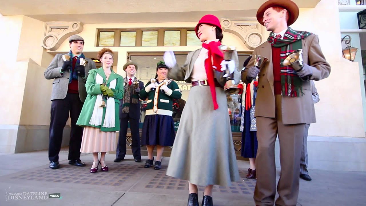 Buena Vista Street Community Bell Ringers bring holiday cheer to Disney ...