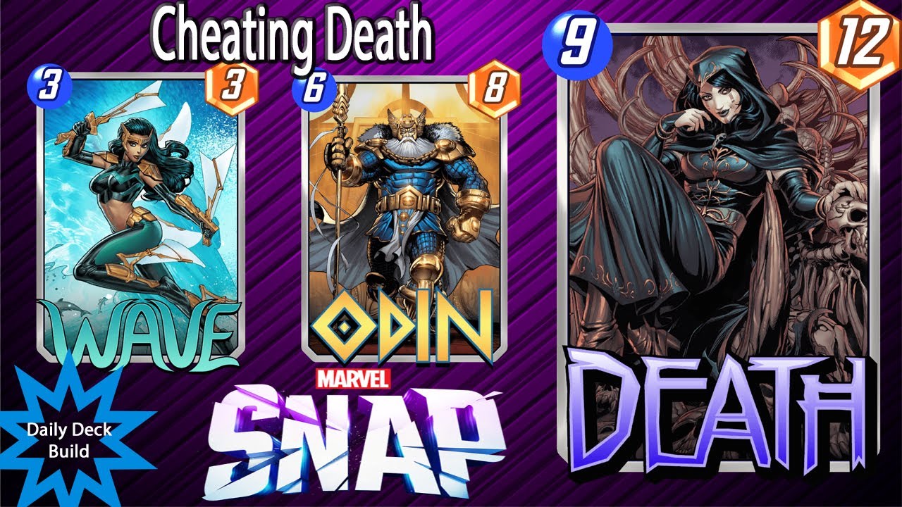 Cheating Death - Death Wave Combo Deck - Marvel Snap Gameplay - YouTube