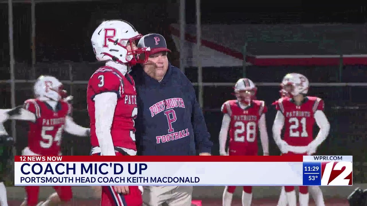 Mic'd Up: Portsmouth head coach Keith MacDonald - YouTube