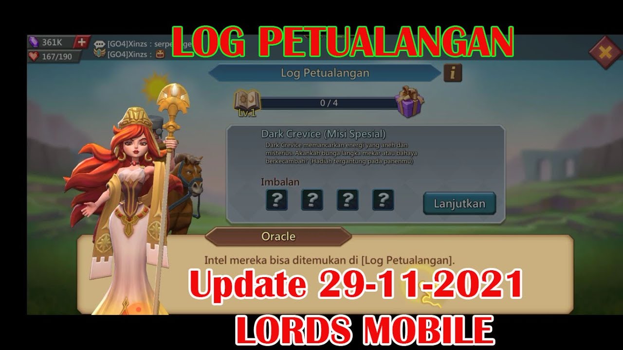 Lords Mobile New Update 29/11/2021 - YouTube