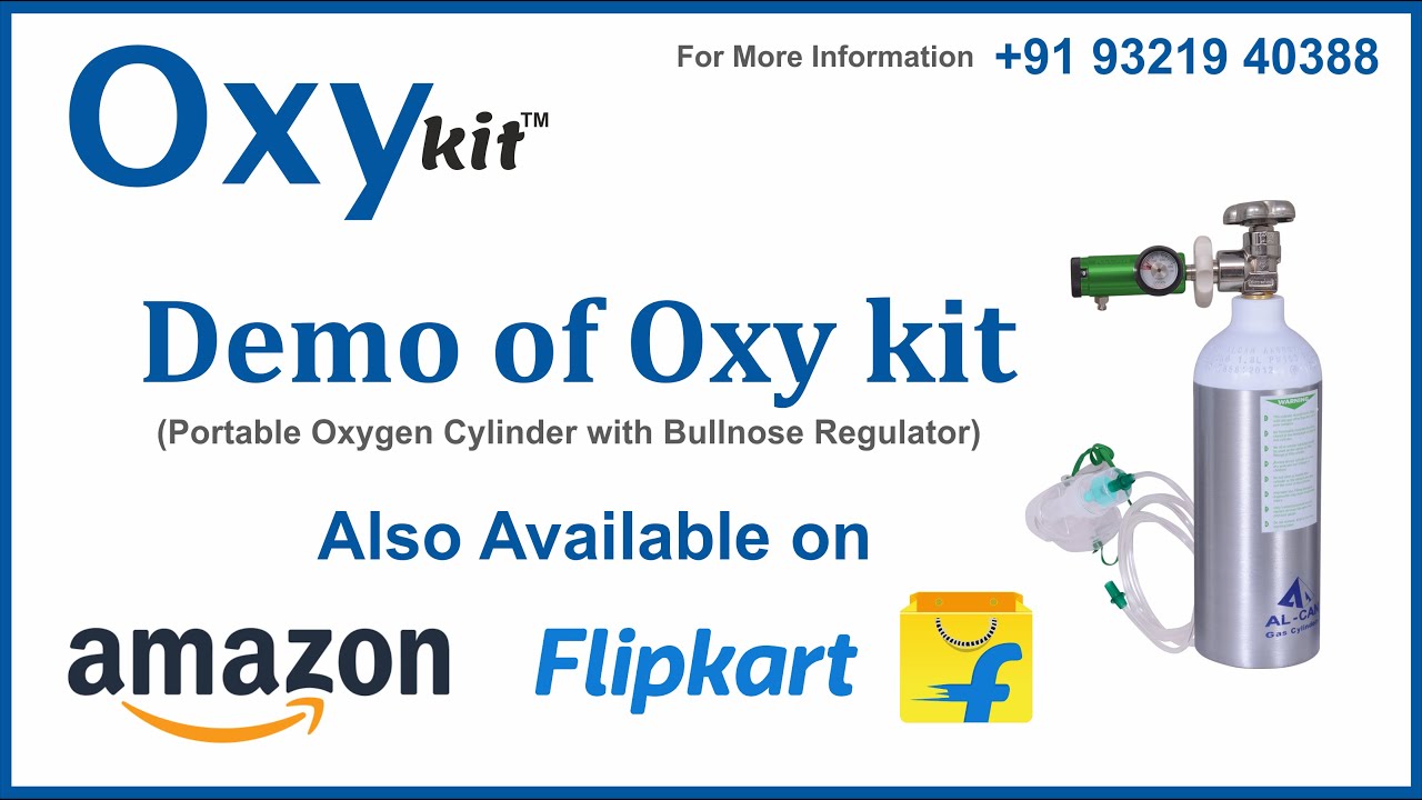 Demo of Portable Oxygen Cylinder - YouTube