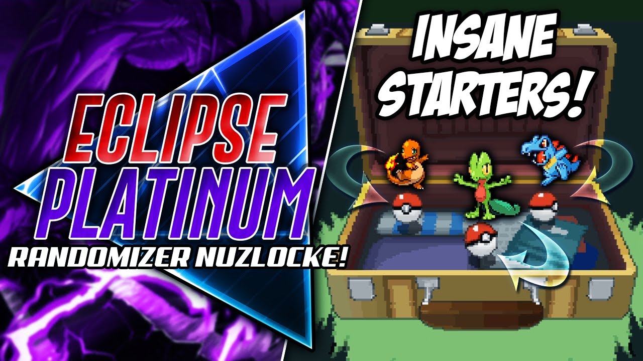 THESE STARTERS ARE INSANE! | Pokemon Eclipse Platinum Randomizer ...