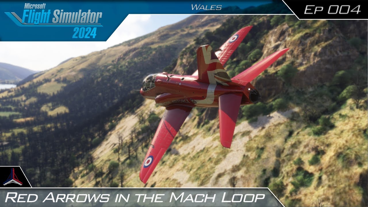 Red Arrows in the Mach Loop - Low Level, High Speed Flight | Microsoft ...