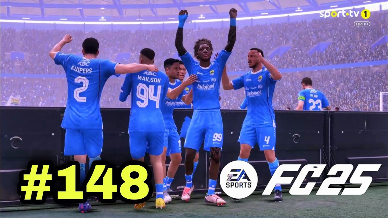 PERSIB VS BARITO DI PEREMPAT FINAL PIALA PRESIDEN GAS 😎 | FC 25 PLAYER ...