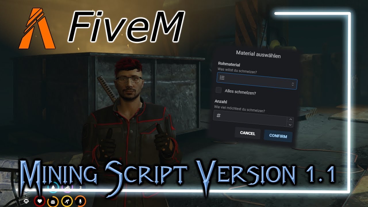 [FiveM/ESX] [FREE] Mining Scipt Version 1.1 | Vorstellung | Deutsch | GTA RP - YouTube