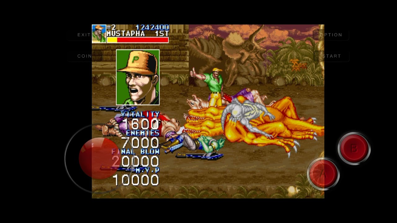 Cadillacs and Dinosaurs Gold Edition MUSTAPHA CAIRO Full Gameplay - YouTube