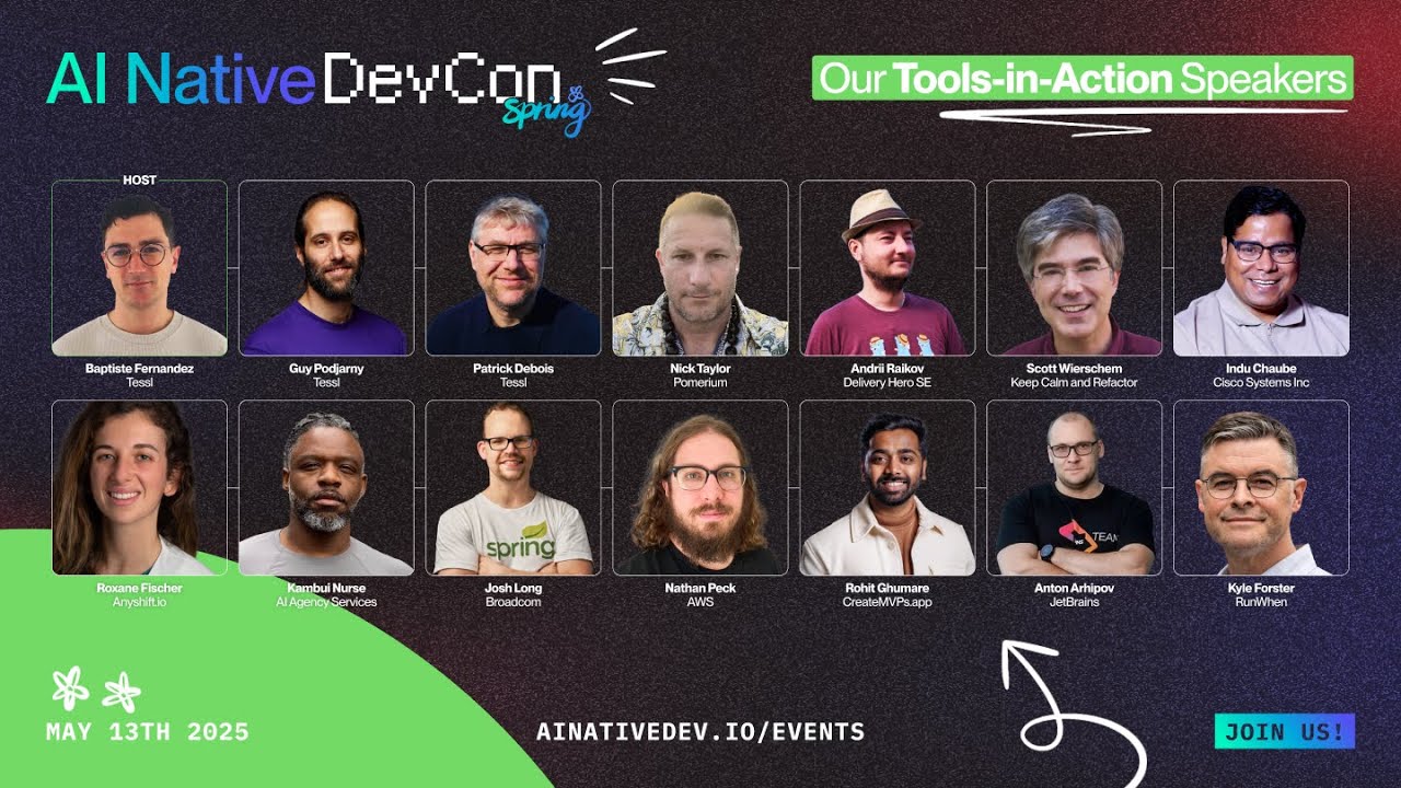 AI Native DevCon | Tools-in-action Track - YouTube