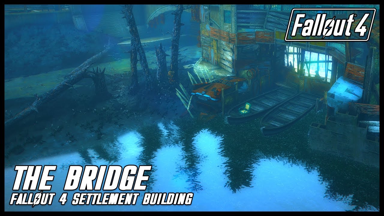 The Bridge - Fallout 4 Settlement Build - Fliteska - YouTube
