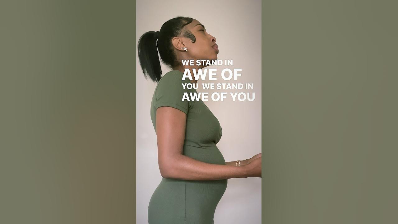 7 Months Pregnant Your Spirit By Tasha Cobbs Cover Youtube