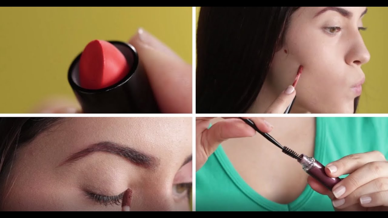 6 Surprising Ways To Wear Lipstick - YouTube