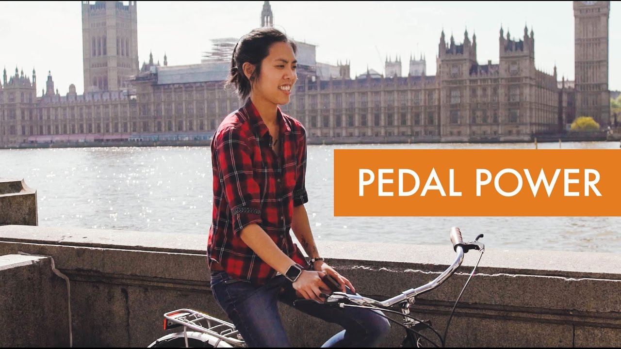 Powering A Sewing Machine With A Bike! // VEDA #29 // MAY-DA #5 - YouTube