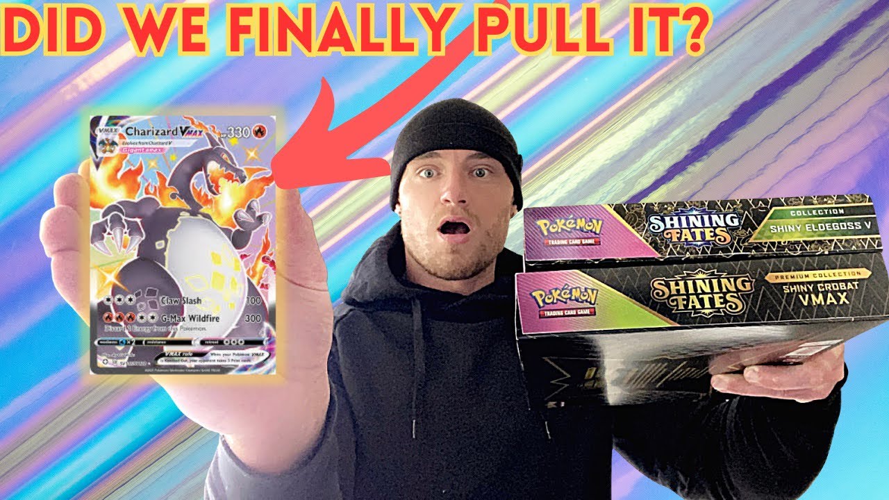 Opening 2 Shining Fates Pokemon Boxes For Shiny Pokemon And Charizard ...