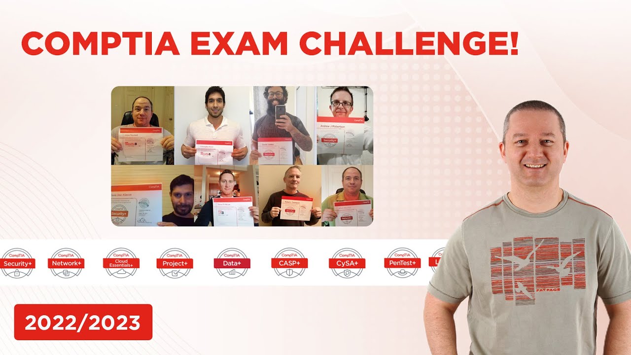 CompTIA Exam Challenge - 2022/2023 - YouTube