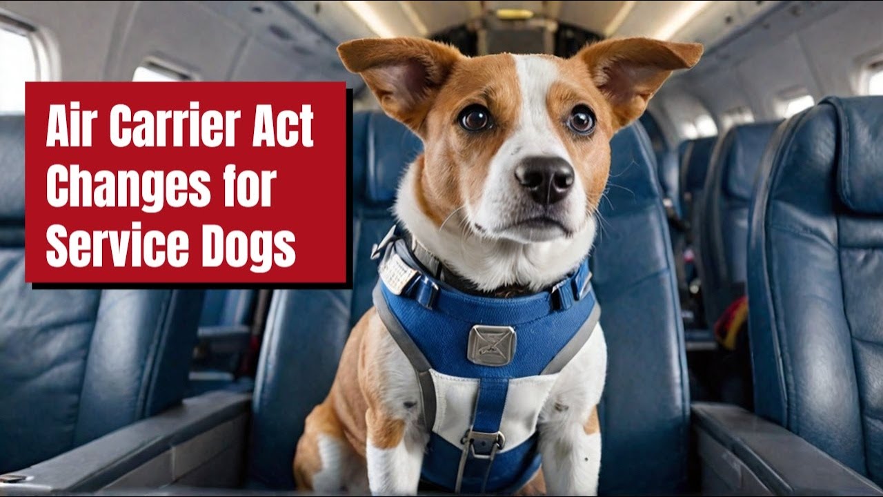 Flying with Your Service Dog? What You NEED to Know! - YouTube