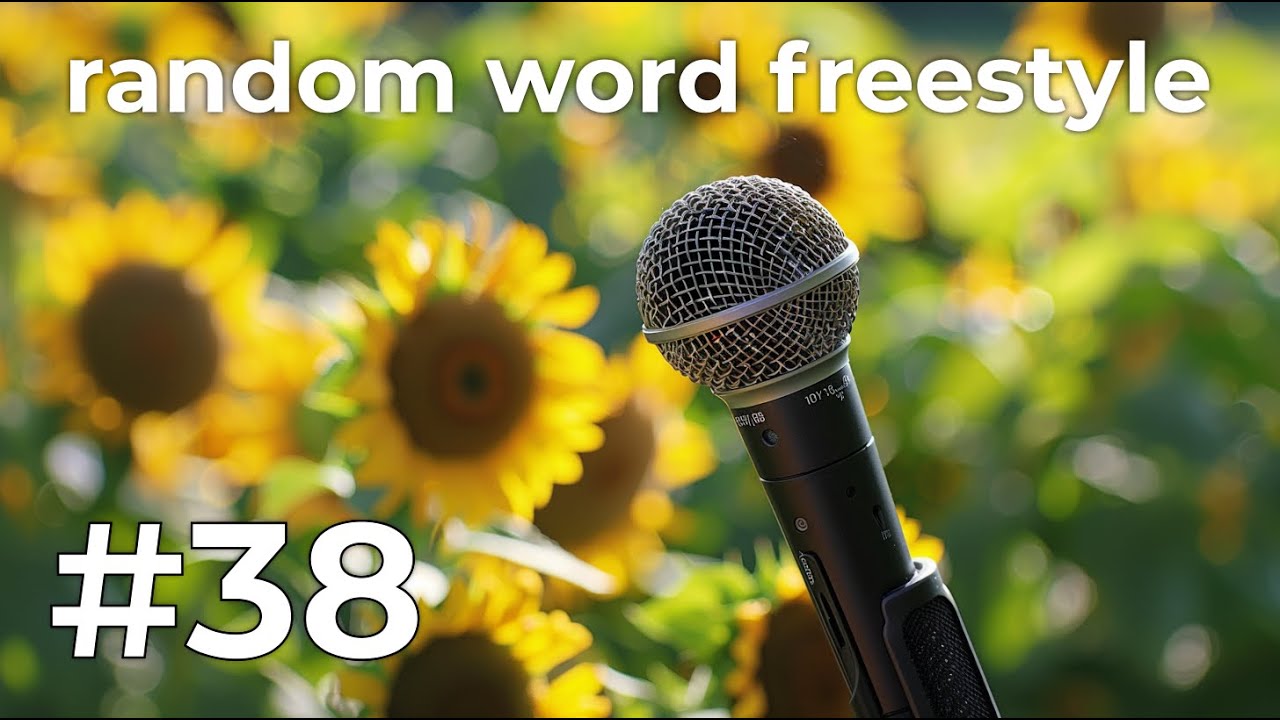 Live improvised rap using random words!! #38 - YouTube