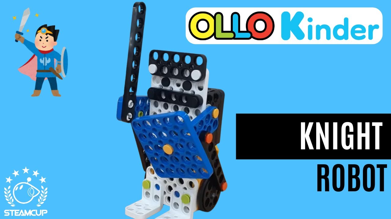 Robotic KNIGHT - Robot Motion with OLLO Kinder (STEAMCUP) Robotics Kit ...