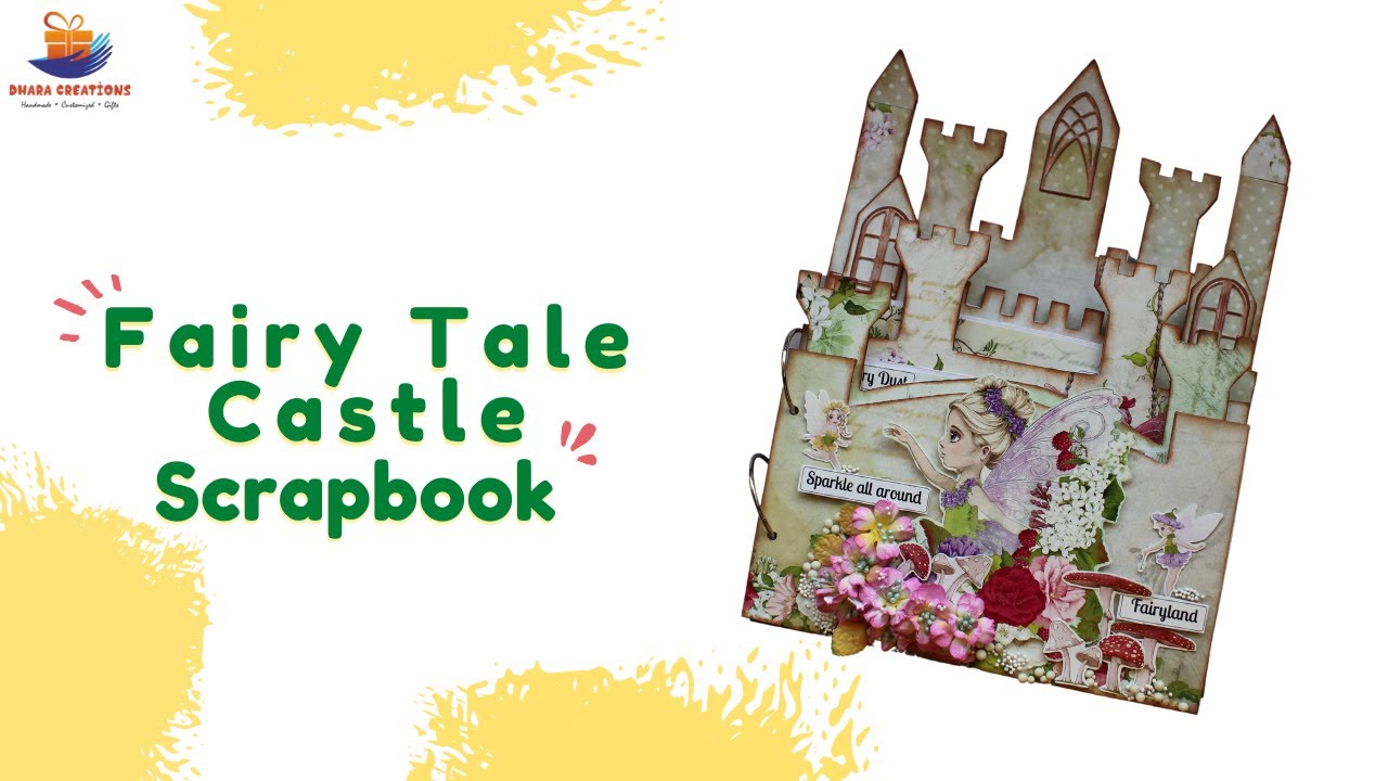 Fairy Tale Scrapbook🌸 | Little Princess👸 Castle Scrapbook Album Ideas ...