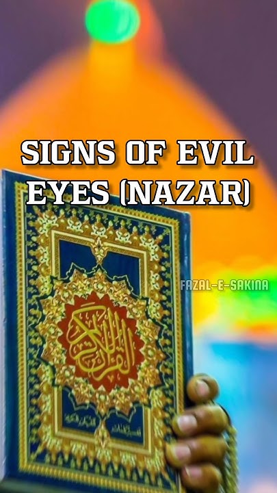 Signs of Evil eyes (Nazar) - YouTube