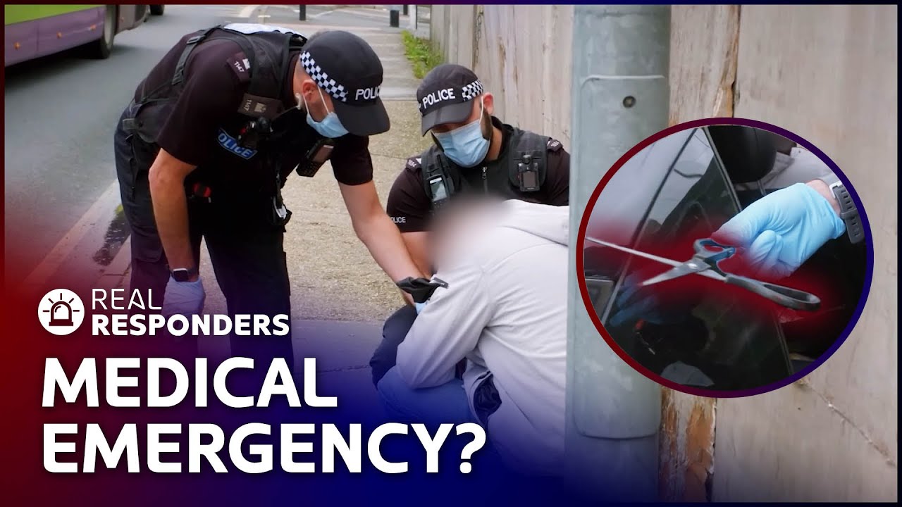 Suspect's Fake Medical Emergency Backfires During Shocking Arrest ...
