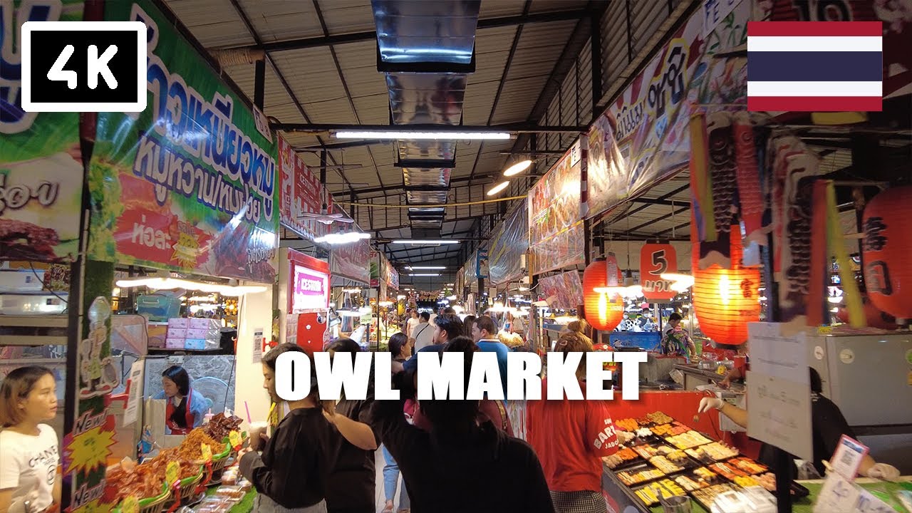 4K 🇹🇭 Bangkok Owl Market 2023 | Walking Tour | Wandering Traveler - YouTube