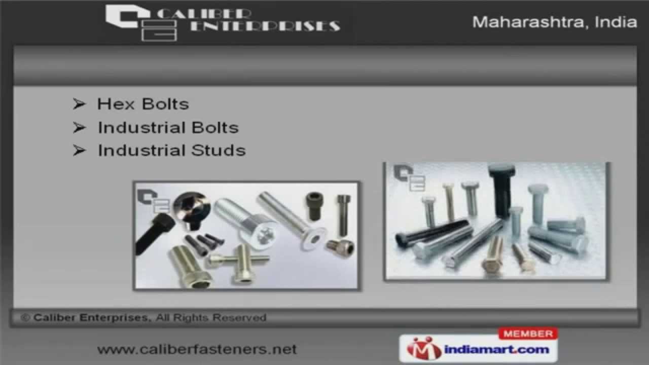 Bolts & Nuts by Caliber Enterprises, Mumbai - YouTube