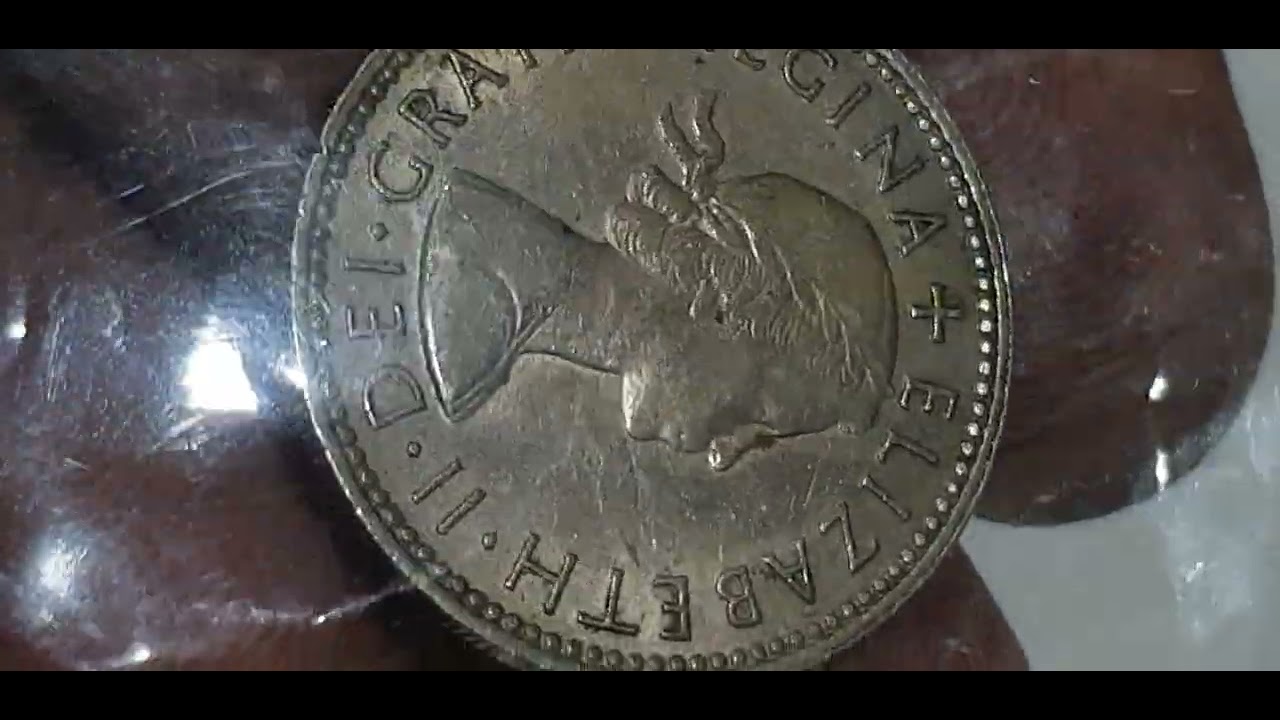 ELIZABETH II DEI GRATIA REGINA 1 ONE SHILLING 1966 - YouTube