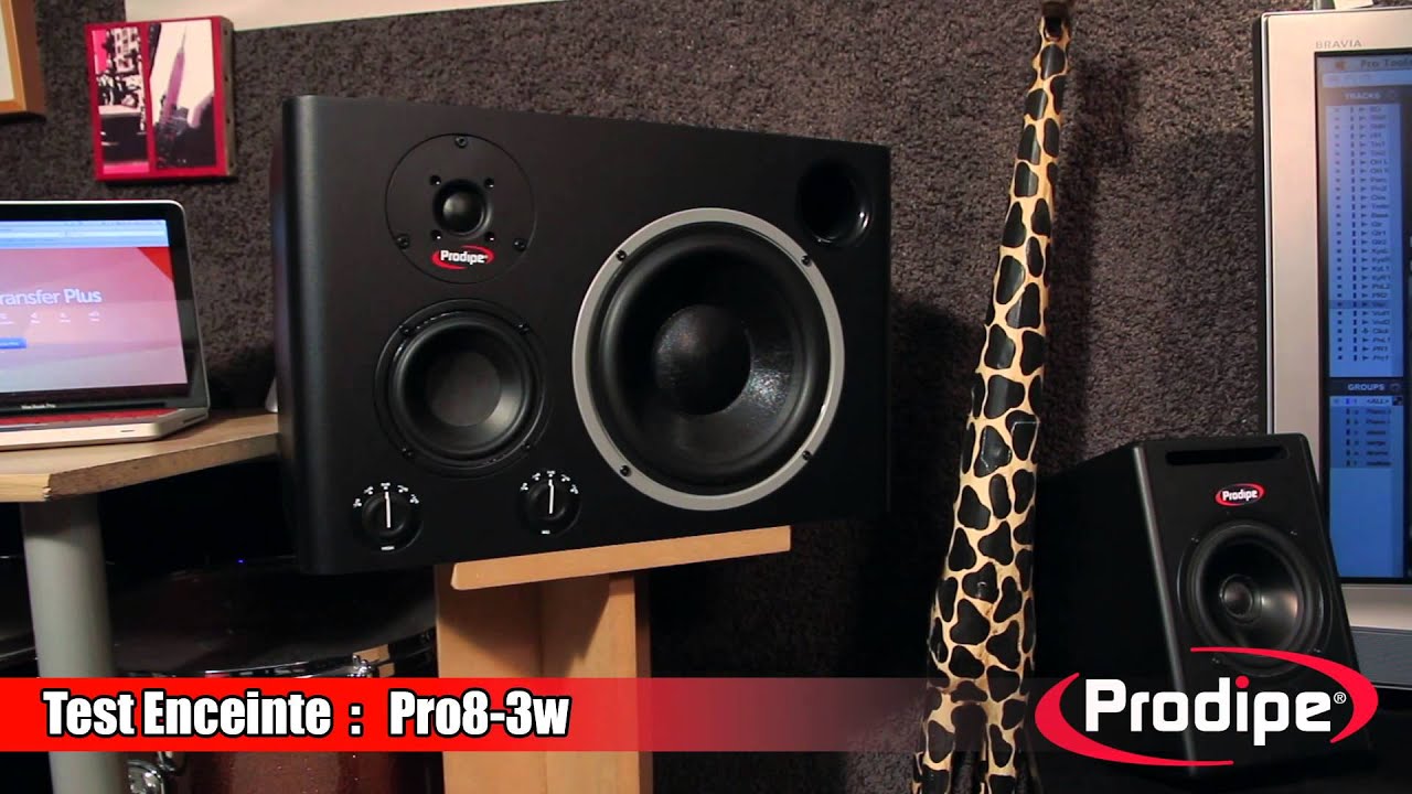 Test enceinte : Pro 8-3W - YouTube